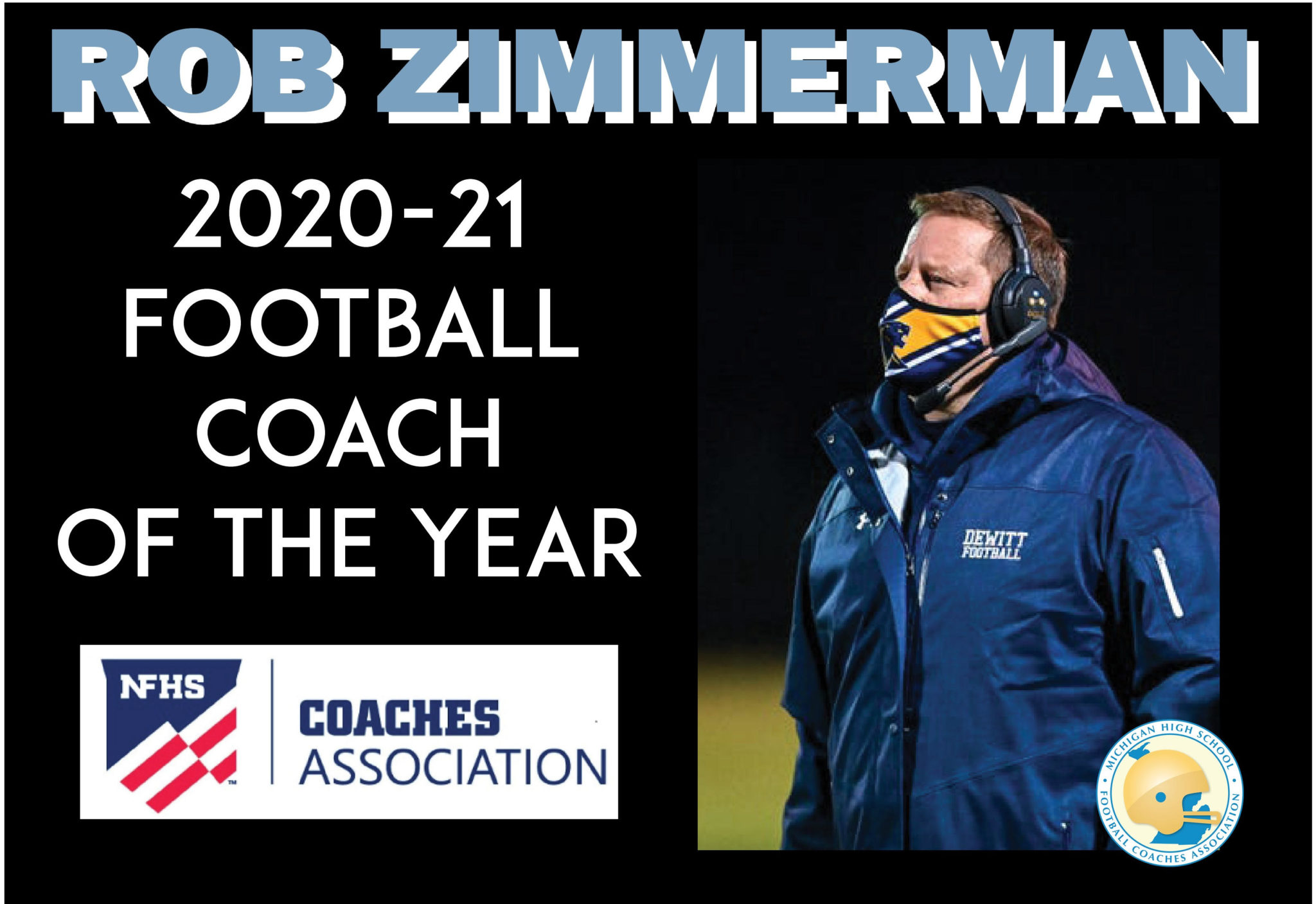 Rob Zimmerman Named National Coach Of The Year - MHSFCA